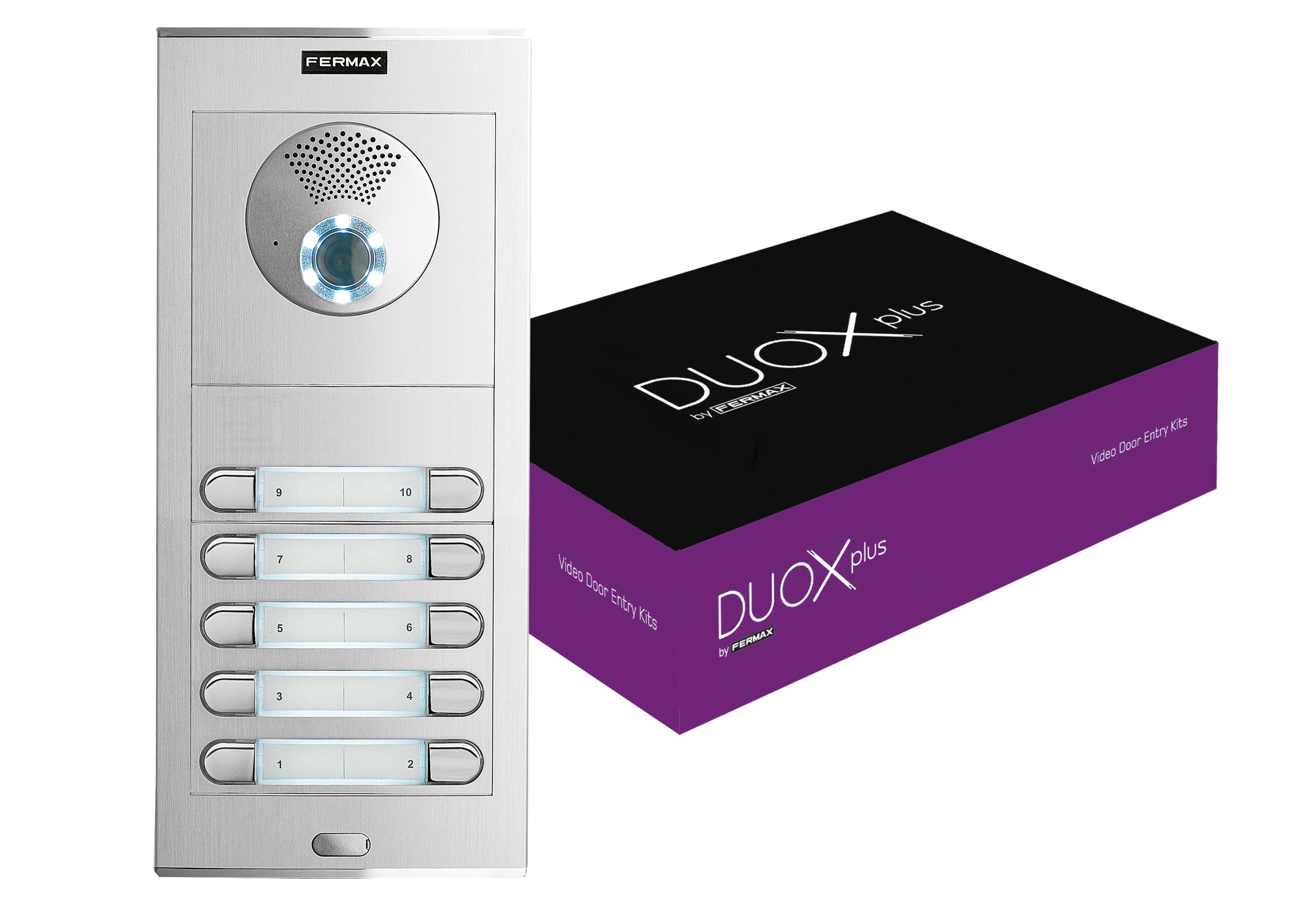 KIT VIDEO SKYLINE DUOX PLUS 10BP | FERMAX