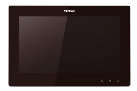 MONITOR MIO 10" NEGRO MEET | FERMAX